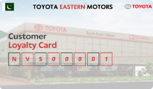 Loyalty Card - Toyota Eastern Motor